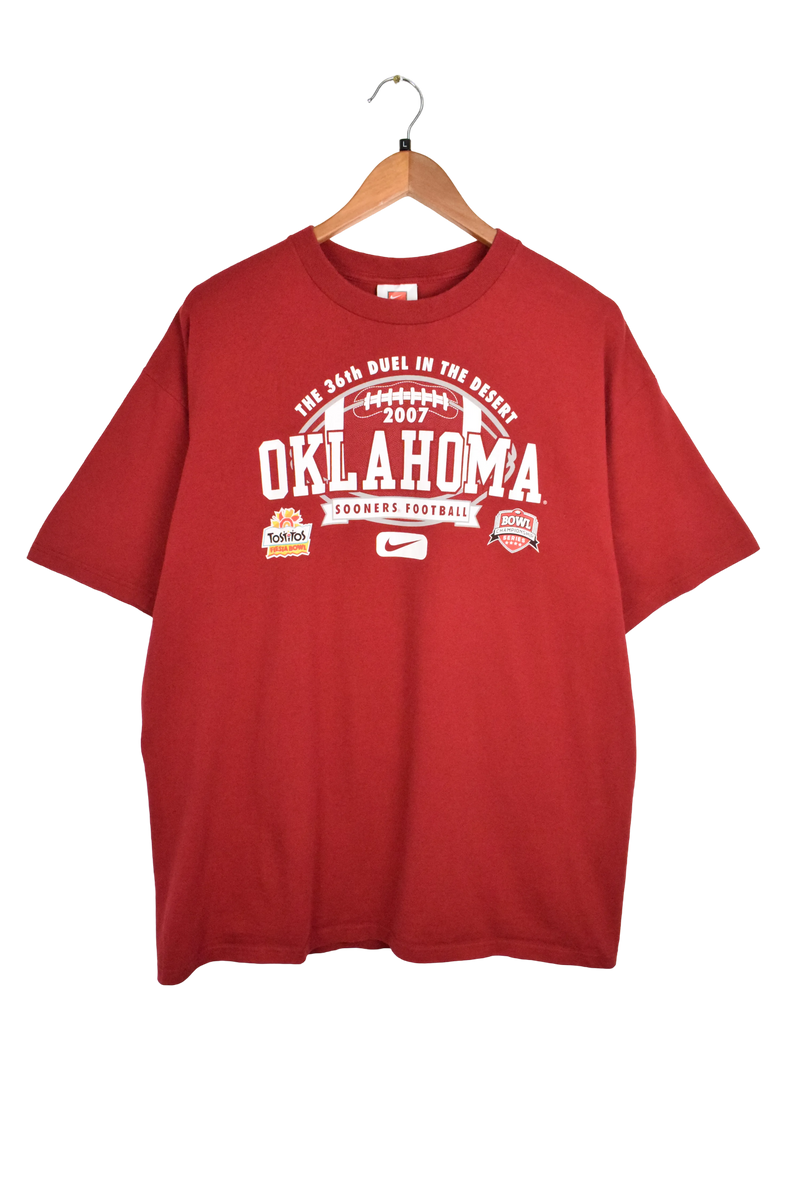 Y2K Nike Oklahoma Football Graphic T-Shirt (L) – The Vintage Collection Bendigo