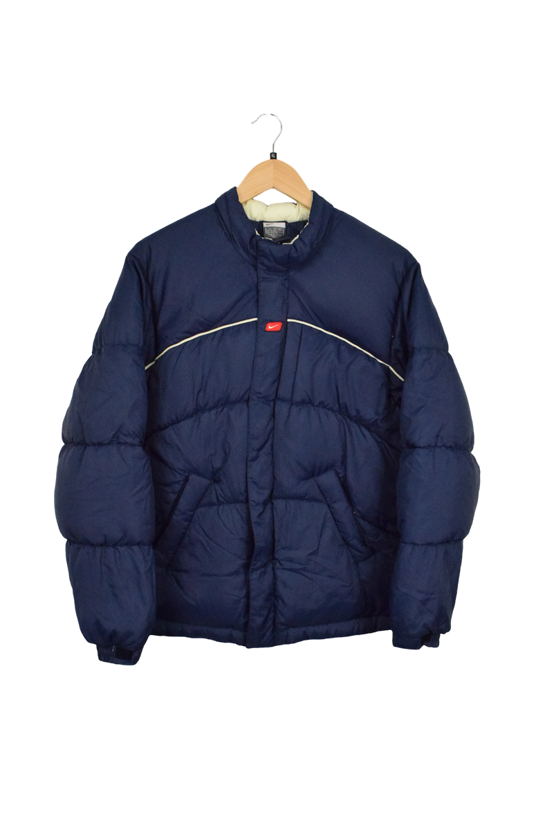 Vintage Navy Blue Nike Puffer Jacket (L) – The Vintage Collection Bendigo