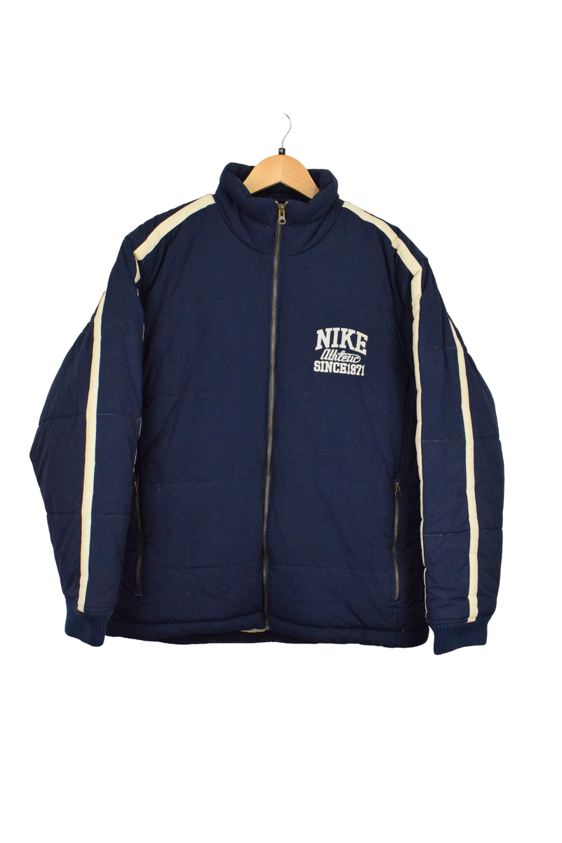 Vintage Navy Blue Nike Puffer Jacket (M) – The Vintage Collection Bendigo